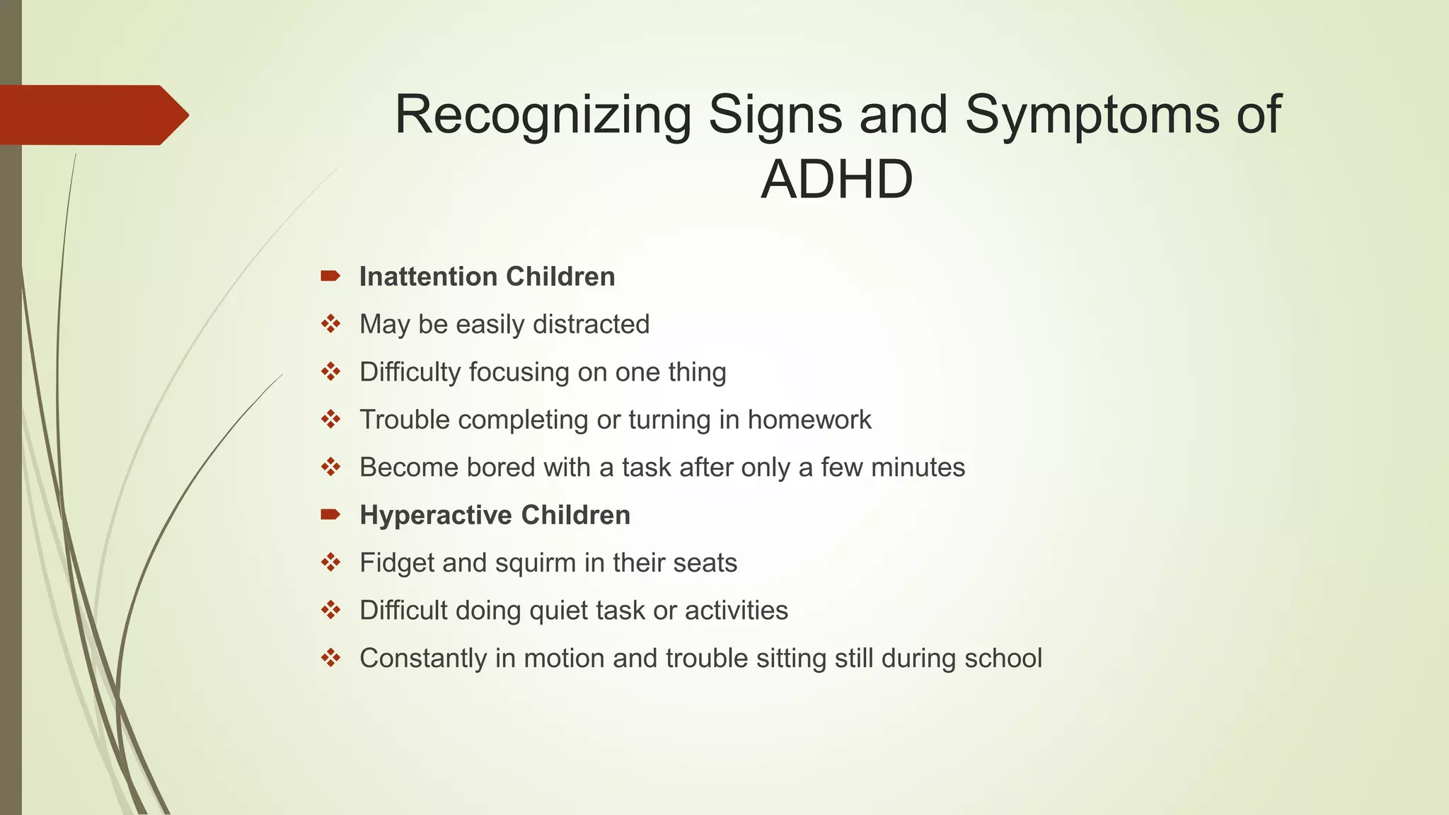 Managing Your Child with ADHD2 | PPTX