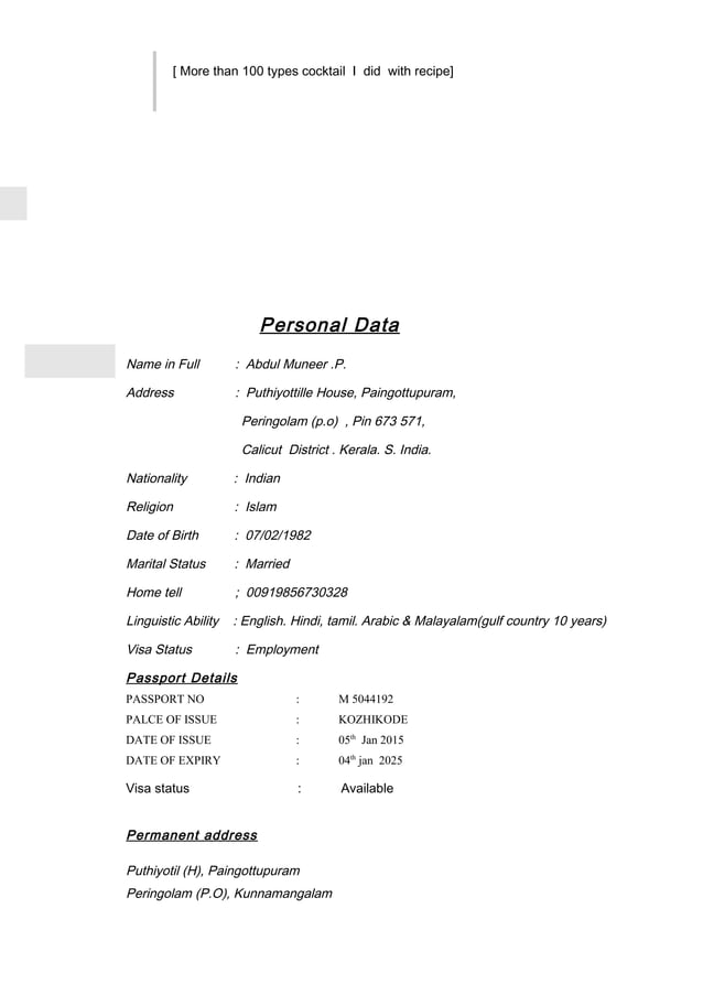 muneercv (1) (1) | PDF