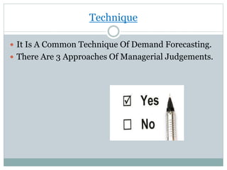 MANAGERIAL JUDGEMENT ppt | PPTX