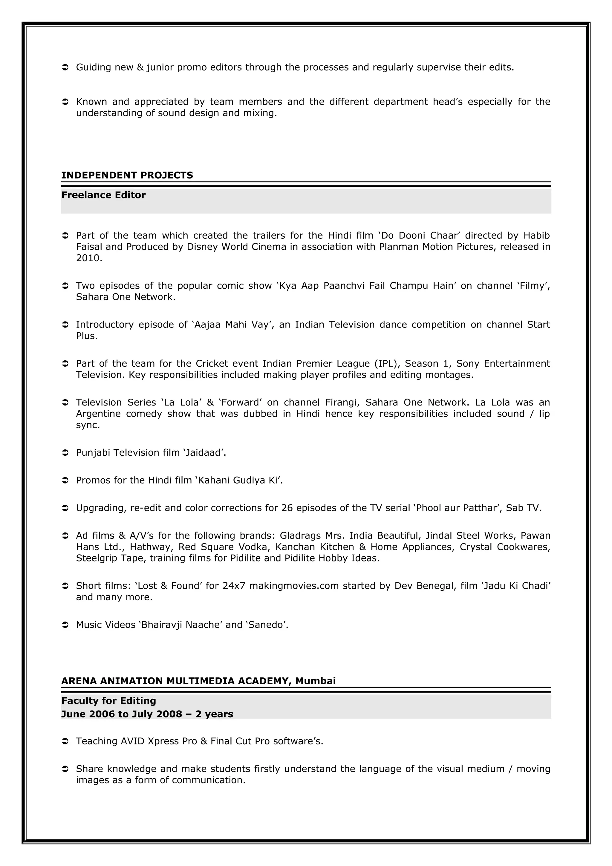 Resume - Amit K. Mishra | DOC