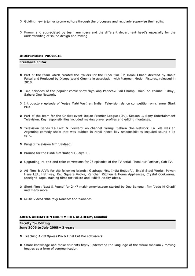 Resume - Amit K. Mishra | DOC