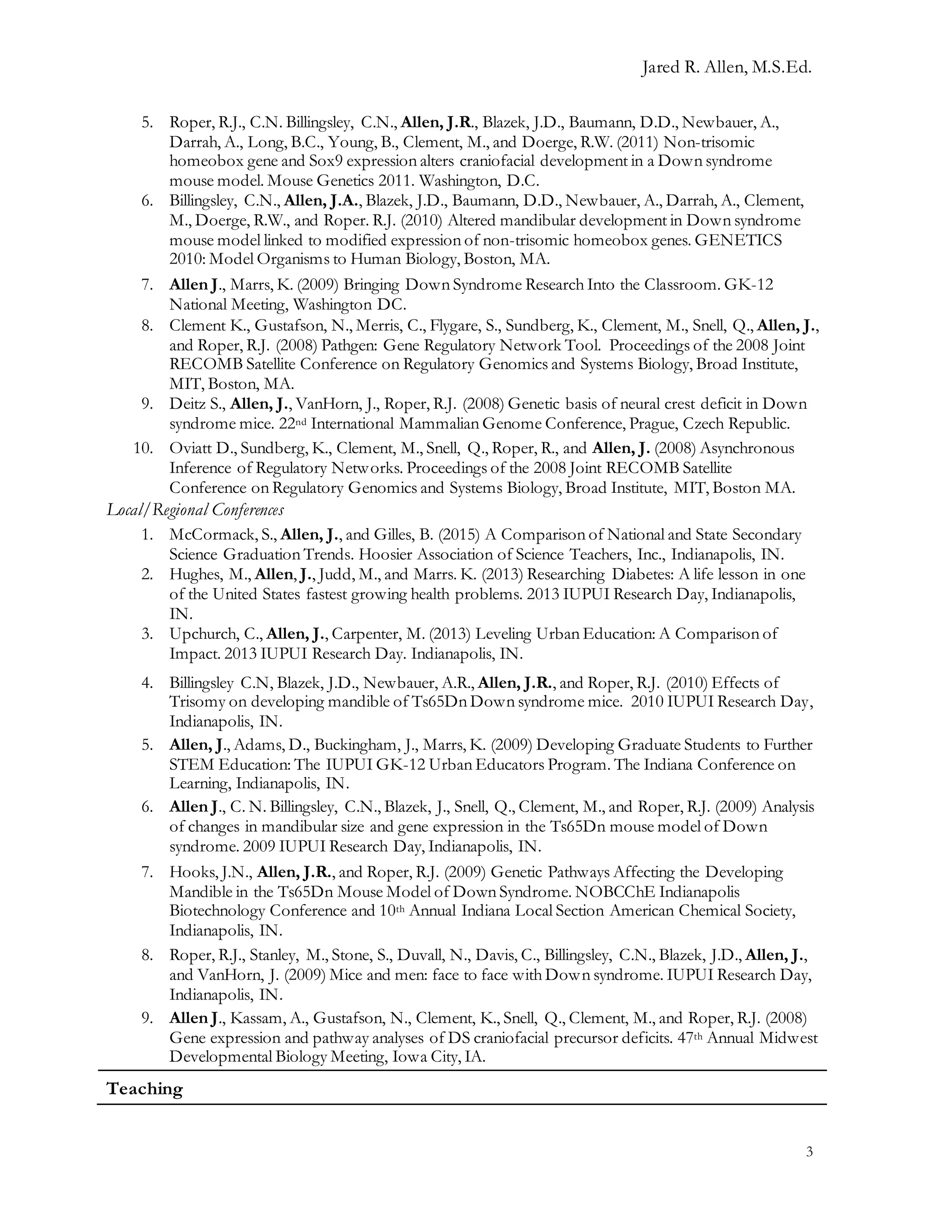 Allen_CV_FINAL | PDF