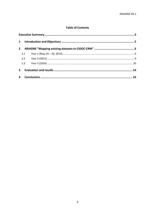 ARIADNE: Quantity of access offered (1) | PDF | Technology & Computing