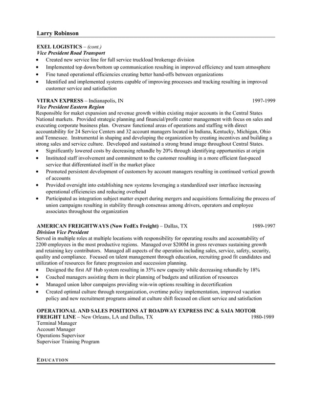 Larry_Robinson_Resume_05_08 | PDF