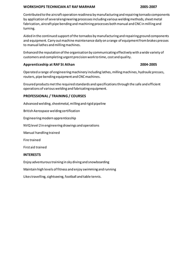 MATTHEW LIVERMORE.docx new cv 1 | PDF