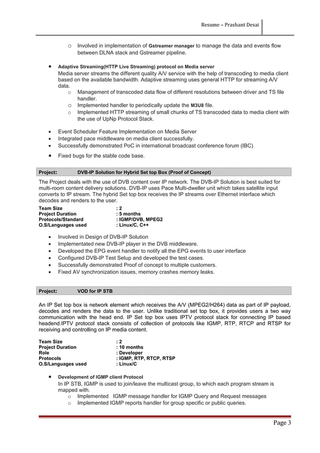 Prashant Resume | PDF