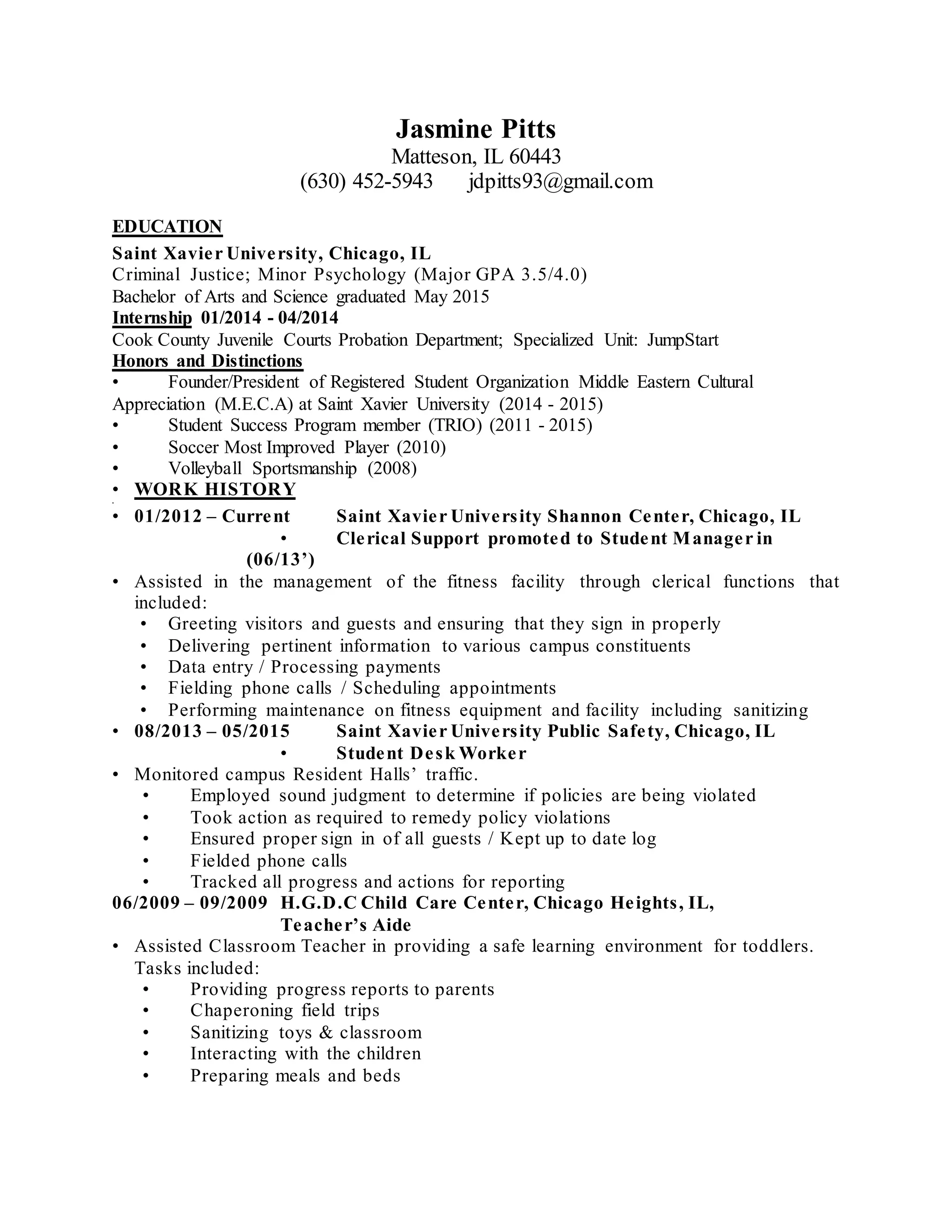 J.Pitts Resume | DOCX