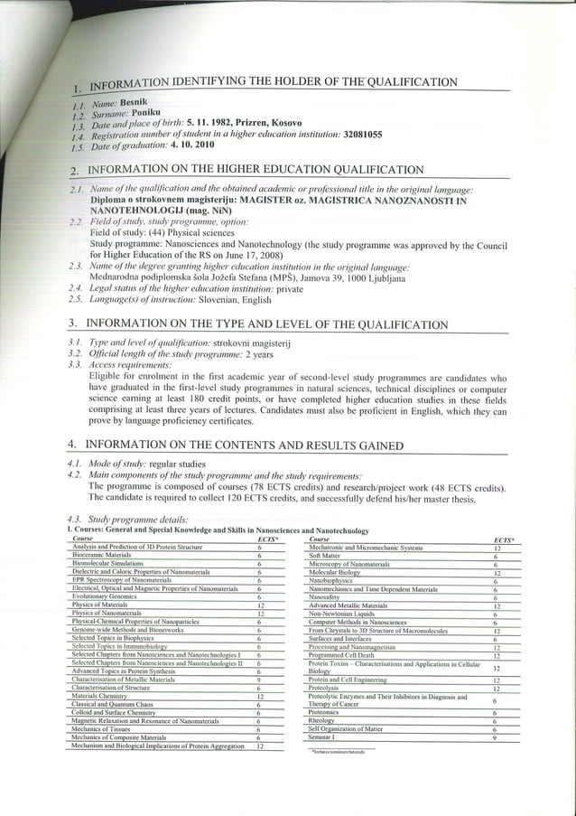 Masters Degree Diploma | PDF