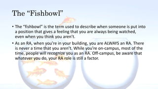 Surviving in the Fishbowl | PPTX