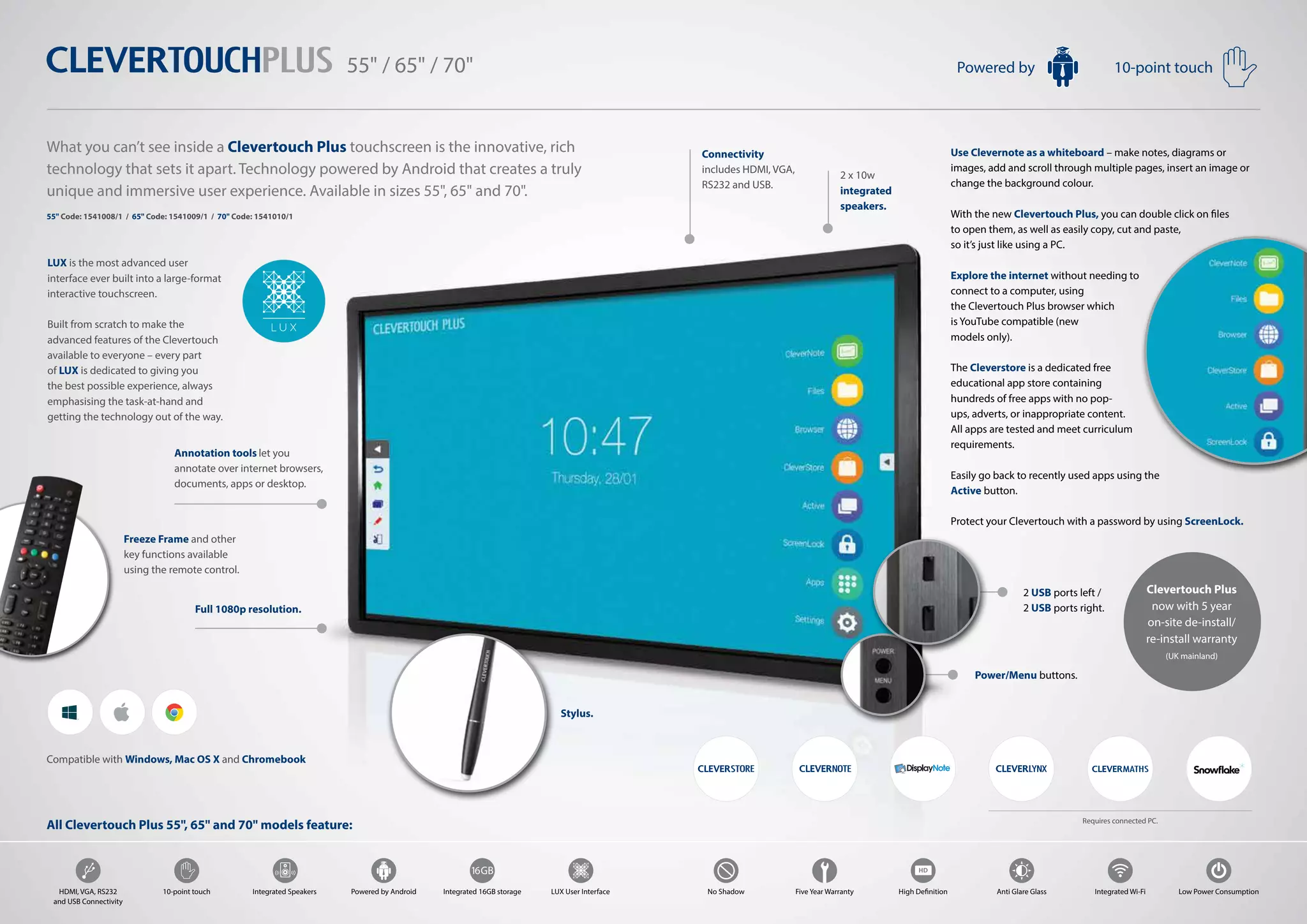 Clevertouch-Education-2016-Brochure | PDF