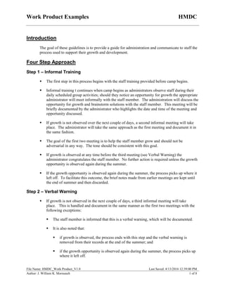 HMDC_Work Product_V1.0_PDF | PDF