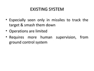 VISION AIDED NAVIGATION, LANDING AND SURVIELLANCE CONTROL | PPT ...