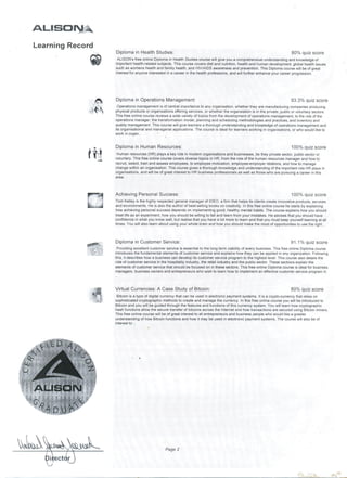 Alison | PDF