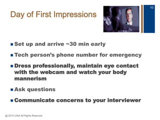 Web Interviewing | PPTX