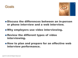 Web Interviewing | PPTX