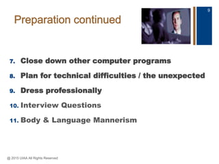 Web Interviewing | PPTX