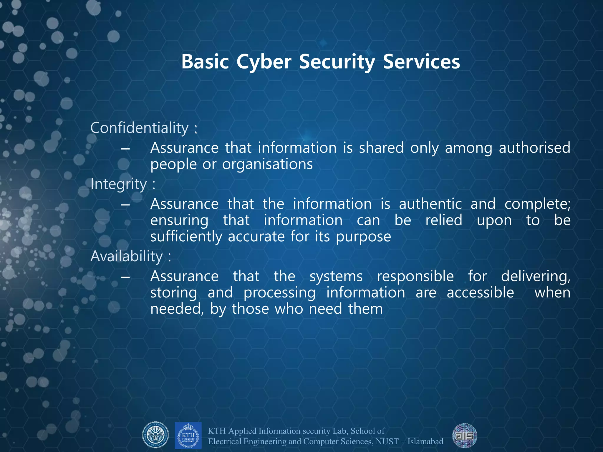 Cyber Security_Presentation_KTH | PDF