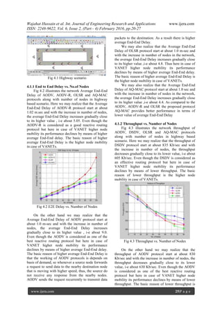 Optimization of Quality of Service (QoS) framework for highway based Vehicular Ad-hoc Networks ...