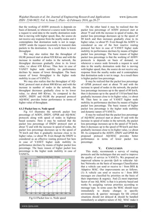 Optimization of Quality of Service (QoS) framework for highway based Vehicular Ad-hoc Networks ...
