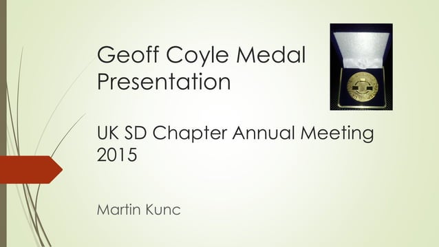 Geoff Coyle Medal_Final | PPT