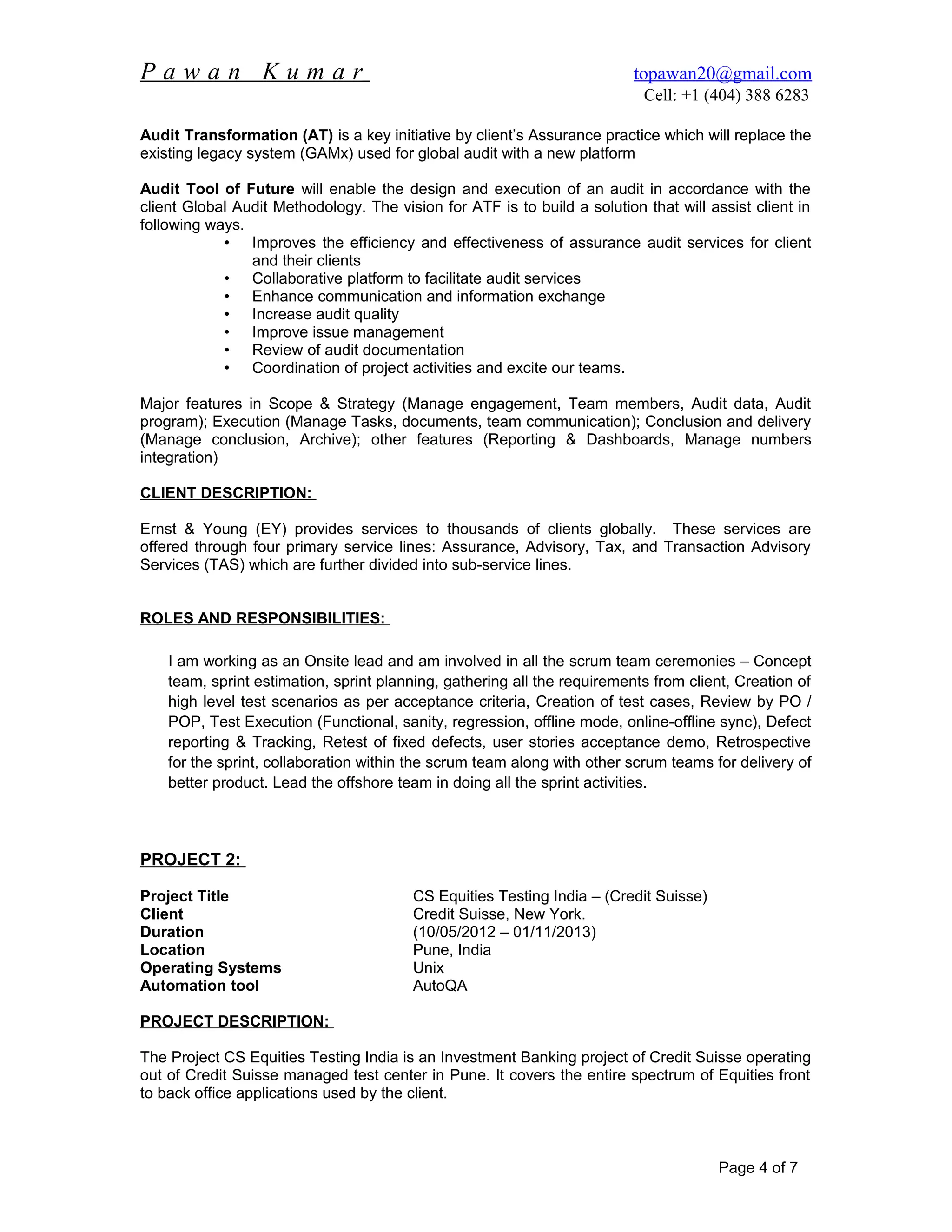 Pawan Kumar_Resume | DOC