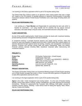 Pawan Kumar_Resume | DOC