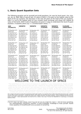 Base Protocol of The Space | PDF