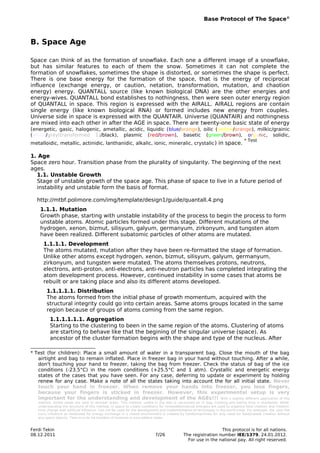 Base Protocol of The Space | PDF