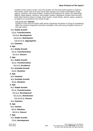 Base Protocol of The Space | PDF