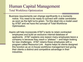 Aspire Total Workforce PP | PPT