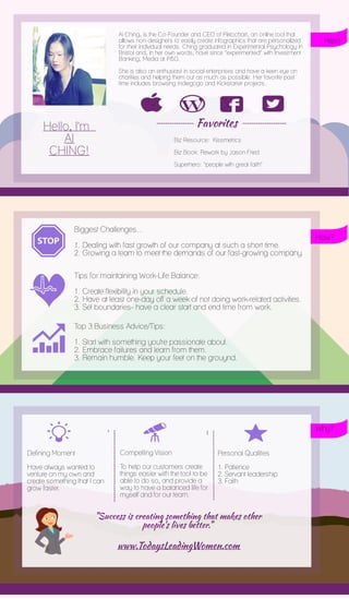 Ai Ching of Piktochart | PDF