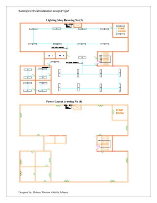 Electrical Installation Design Project_DUBAI STANDARD_ by Mohnad Ibrahim | PDF