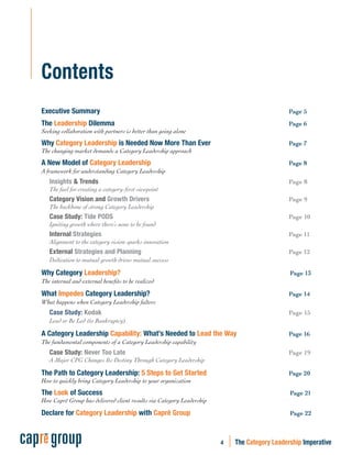 Category Leadership | PDF