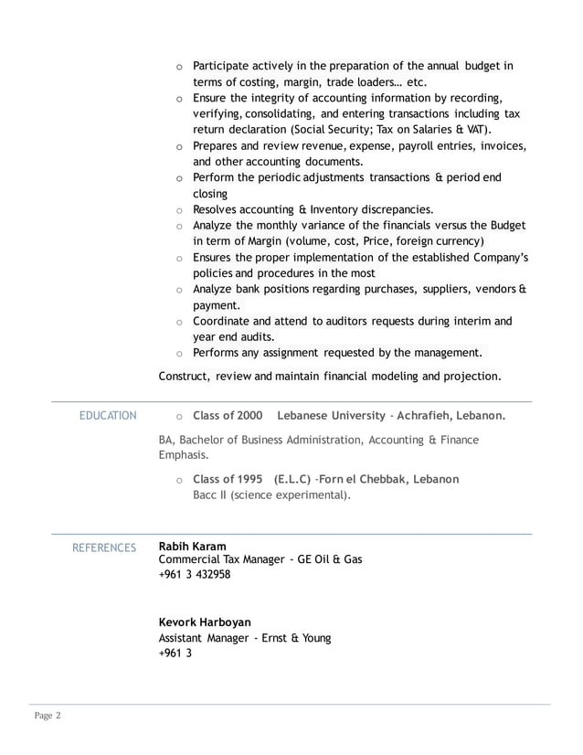 Elie Abboud Résumé | PDF