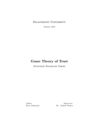 Bachelor Thesis | PDF