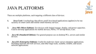 JAVA AND ANDROID OS_PRESENTATION | PDF
