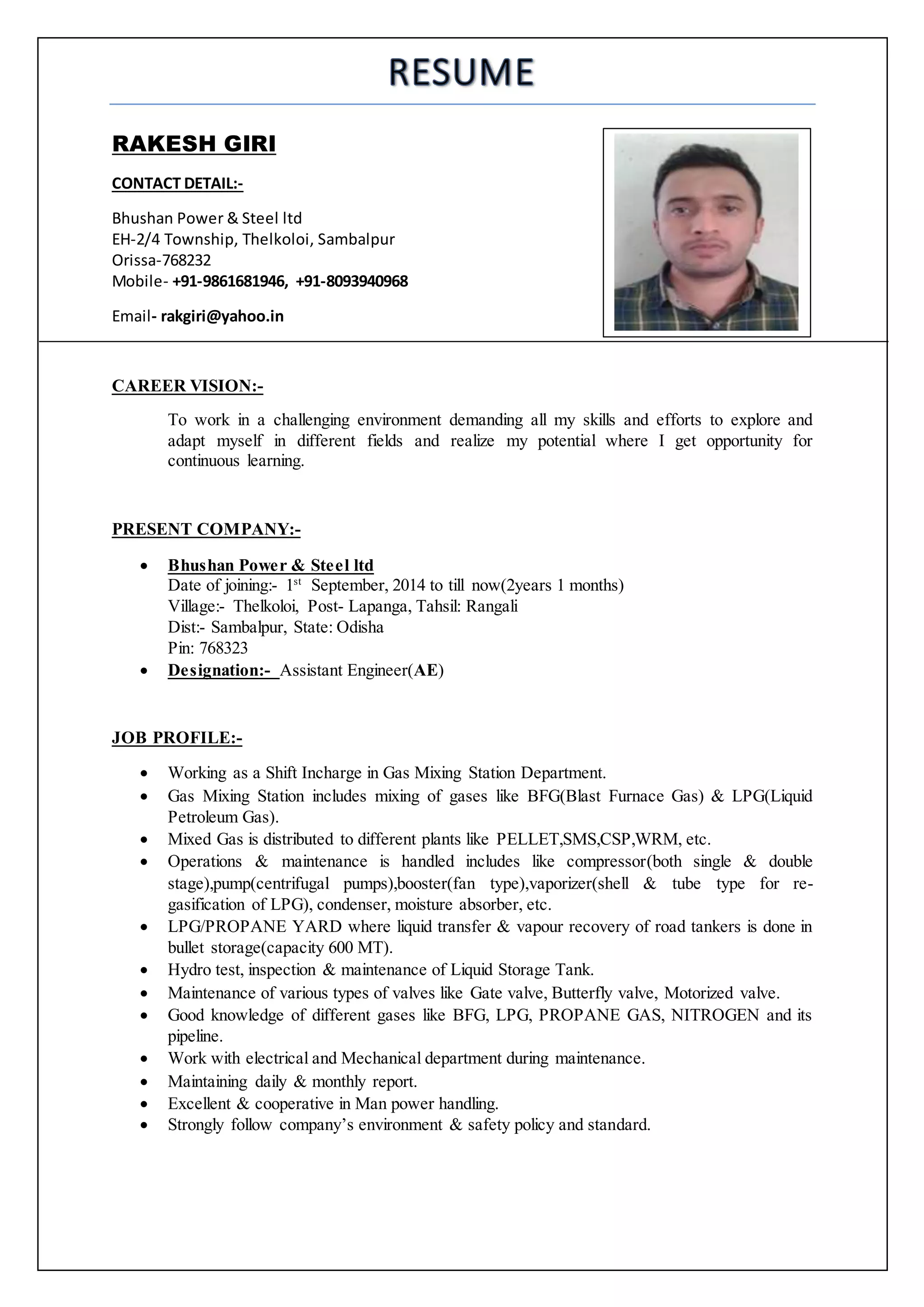 RAKESH RESUME | DOCX | Technology & Computing