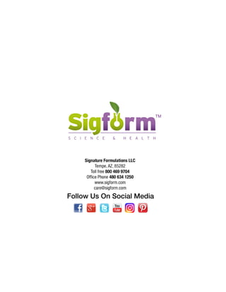 Sigform Catalog Updated | PDF