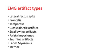 EMG artifact presentation | PPTX