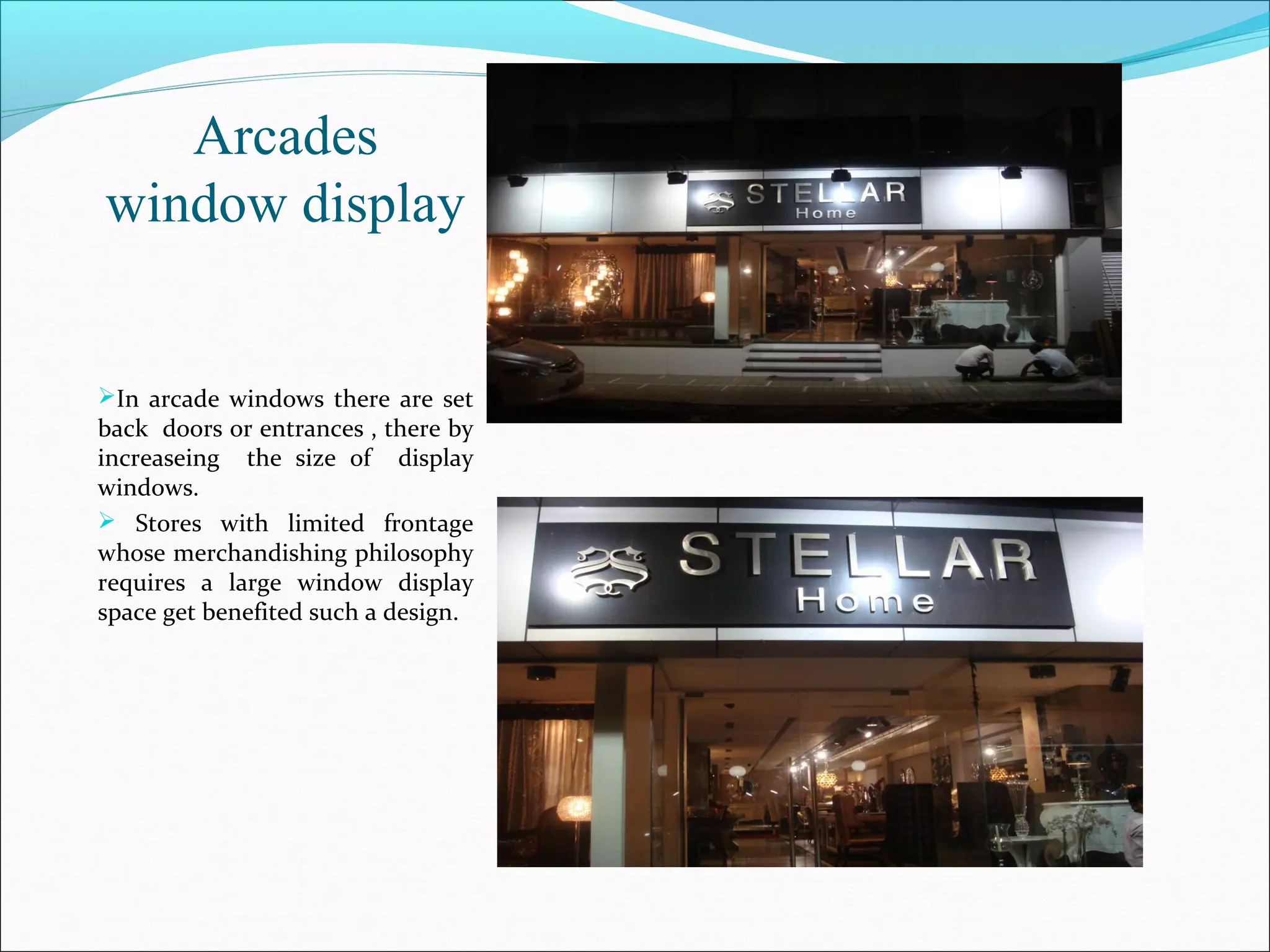 Presentation, of V.M -Analysis of Window Display and Store Front | PPT