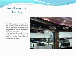 Presentation, of V.M -Analysis of Window Display and Store Front | PPT