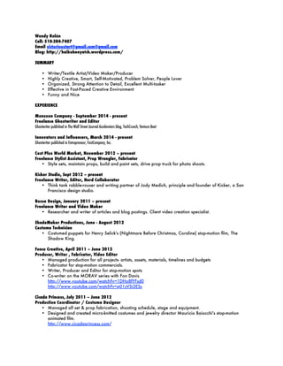 WendyRolonResume_12:1:14