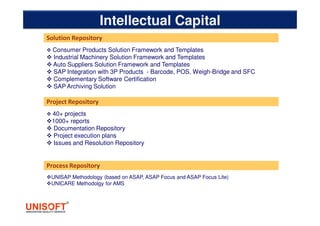 Unisoft_Infotech_Company_Profile_2011_February | PPT