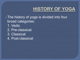 hisry of yoga | PPTX