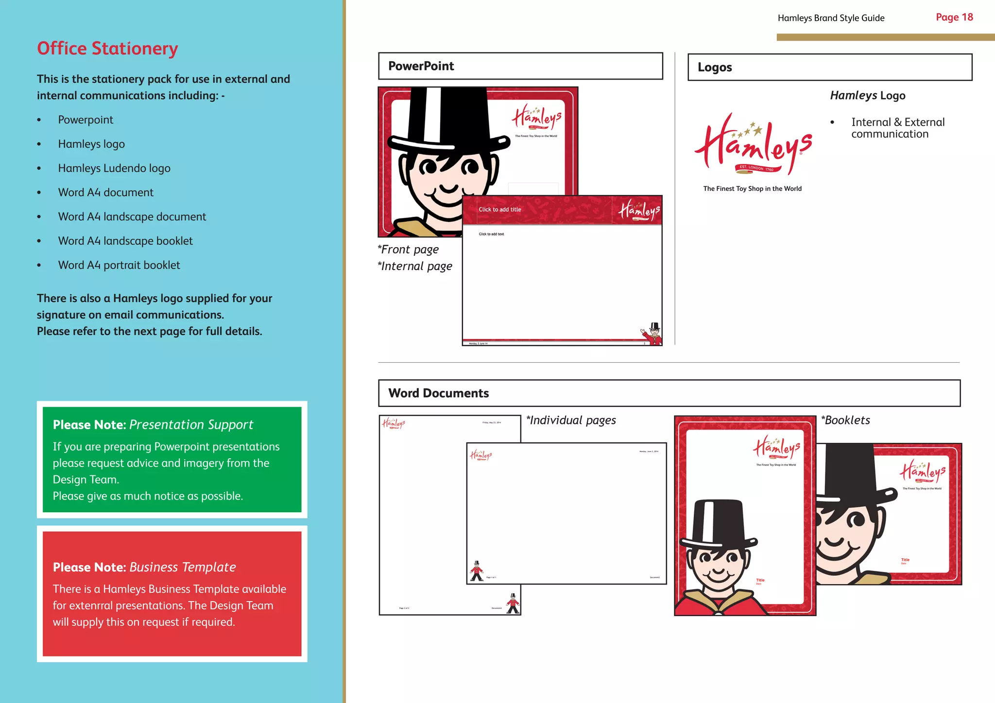 Hamleys Brand Style Guide Refresh - Sept 2016 | PDF