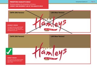 Hamleys Brand Style Guide Refresh - Sept 2016 | PDF