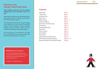 Hamleys Brand Style Guide Refresh - Sept 2016 | PDF