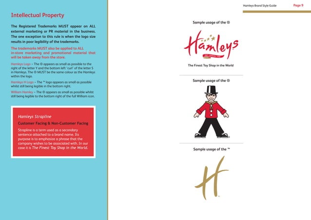 Hamleys Brand Style Guide Refresh - Sept 2016 | PDF