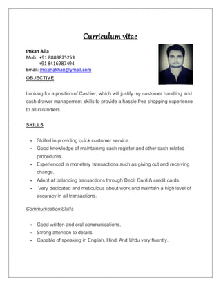 Curriculum vitae | PDF