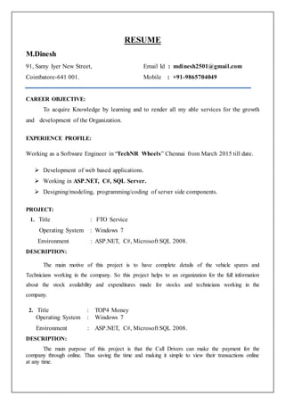 Resume | DOCX